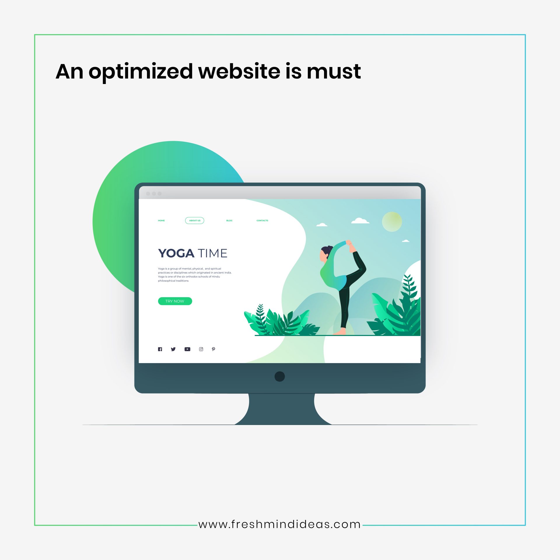 Digital Marketing for Yoga Trainers - Fresh Mind Ideas | Branding and ...